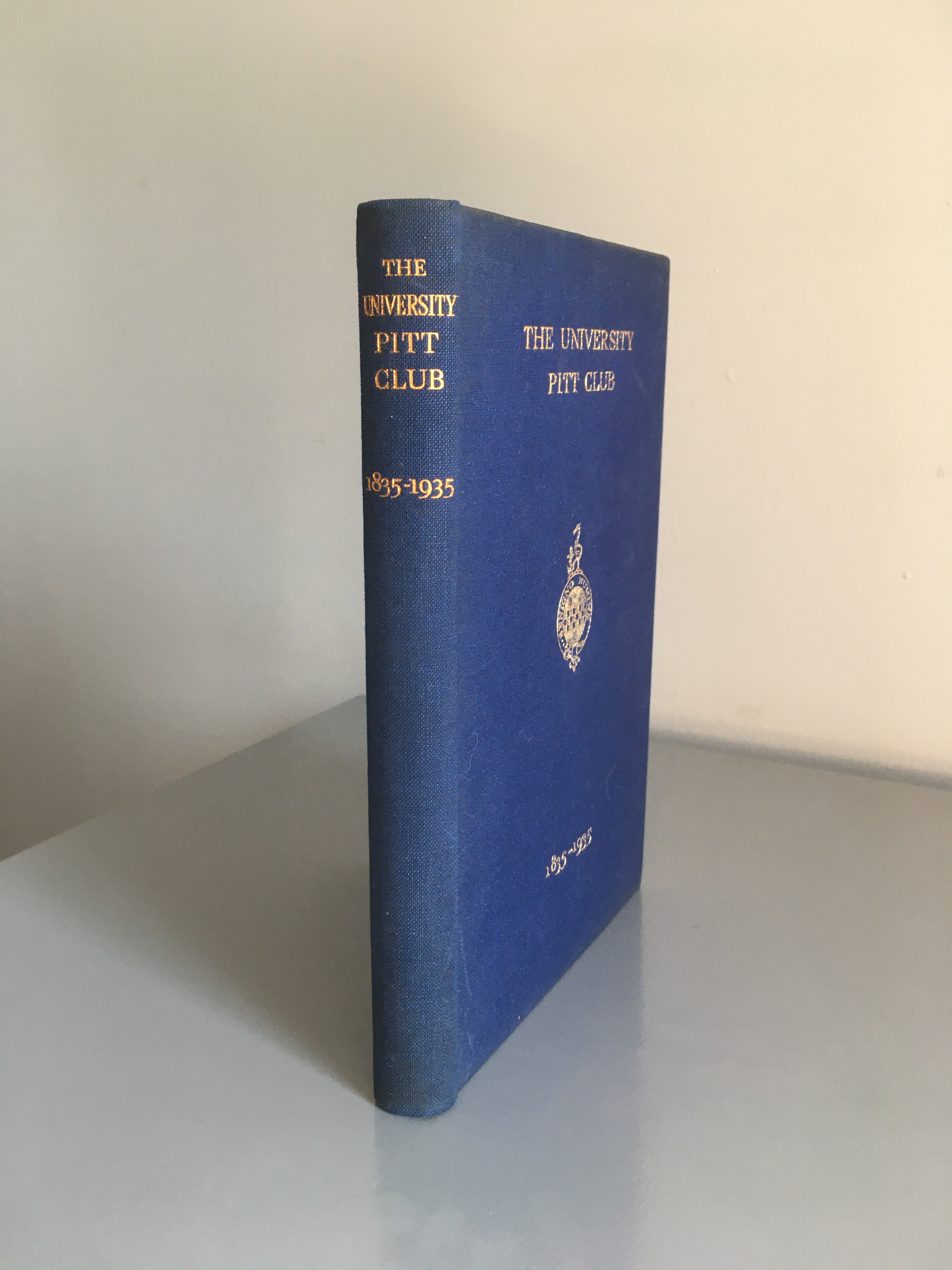 The University Pitt Club, 1835-1935 by W. M. Fletcher (1935 ...